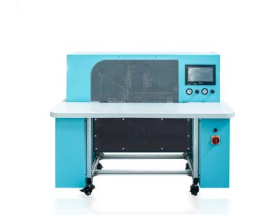 China HX18B Semi Auto Notebook Elastic Band Fixing Machine 25-30pcs/min 400mm Cover Width for sale