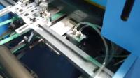 China Automatic Access Punching Machine Cam Mechanism Driving For Cardboard PP Plate Notebook for sale