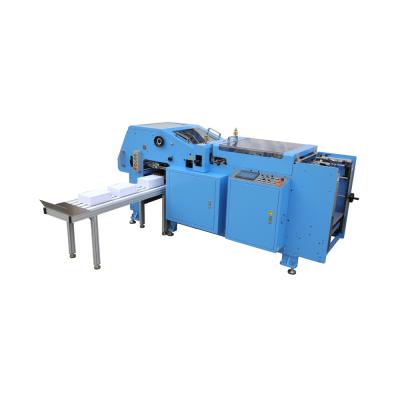 China Automatic Paper Punching Machine Vacuum Feeder 100-130 Times/Min A3 A4 A5 Notebook Tear Hole for sale