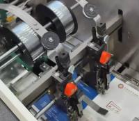 China HX480P Covering Stitching Trimming Machine High Precision Servo-Driven Synchronized Feeding for sale