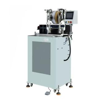 China HX420EB Semi Automatic Head and Tail Band Attaching Machine 220V 400mm Spine Size for sale
