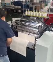 China HXSS720 Wide Format Semi Auto Sewing Machine 18 Needles Low Noise for Oversized Products for sale