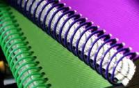 China Plastic Spiral Coil Binding Machine 350mm 2500 Books per Hour Automatic Insert Cut Close for sale