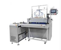 China Semi Auto Hardcover Case Making Machine 700x400mm 6pcs/min for Book Covers Ring Binders for sale