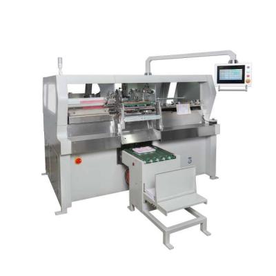 China HXPS420 Plastic Spiral Book Notebook Binding Machine Direct Wire Feeding Continuous Operation Unit for sale