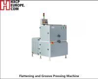 China Hydraulic Flattening and Groove Pressing Machine 2T-5T Adjustable Pressure for Hardcover Book Binding for sale