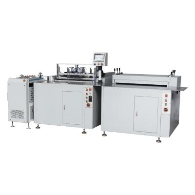 China Semi Auto Dual Stations Case Making Machine for Hardcover Books 2 Station Cardboard Positioning for sale