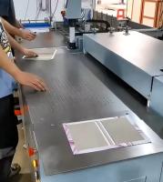 China Semi Auto Dual Stations Case Making Machine High Efficiency For Calendars Certificates Rigid Box Covers for sale