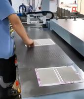 China Semi Auto Dual Stations Case Making Machine High Efficiency For Calendars Certificates Rigid Box Covers for sale