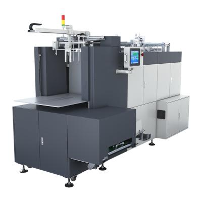 China HX3000B Automatic Lay Flat Binding Machine For Children Board Books Gray Board PVC Board Inserting for sale
