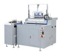 China Semi Auto Case Making Machine Two Times Wrapping One Person Operation Compact Design for sale