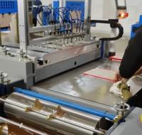 China Semi Auto Case Making Machine 760x450mm for Notebooks Photo Books Hardcover Digital Post Press for sale