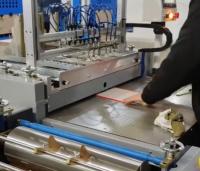 China Semi Auto Case Making Machine 760x450mm for Notebooks Photo Books Hardcover Digital Post Press for sale