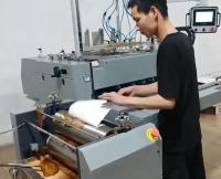 China Semi Auto Digital Hardcover Case Making Machine 700x400mm 6pcs/min Quick Changeover for sale