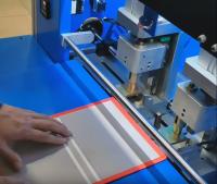 China HX500CR Semi Auto Hardcover Case Corner Rounding Machine 500mm Width 220V for sale