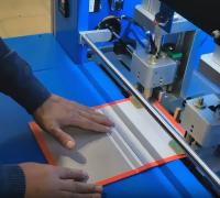 China HX500CR Semi Auto Hardcover Case Corner Rounding Machine 500mm Width 220V for sale