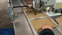 China Book Block Center Thread Sewer outward folding automatic thread cutting spine pressing high efficiency for sale