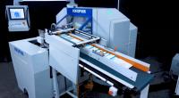 China HX150DH Automatic Three Knife Cutter 4200 per hour standalone or inline stream feed stacking station for sale