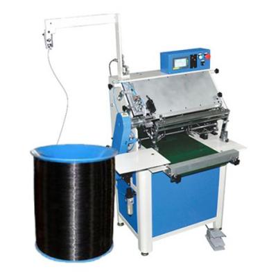 China Semi Auto Single Loop Wire Forming Spiral Binding Machine 700-1300 Books per Hour 20mm Thickness for sale