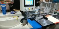 China Semi Auto Double Loop Wire Binding Machine Only Need 1-2 Operatos Easy To Adjust High Speed And Stable for sale