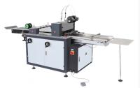 China HX350 Wire Stitching Folding Machine 2 Heads 340x295mm Booklet Maker for sale