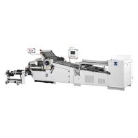 China High Speed Round Pile Folding Machine Non Stop Feeder 15% Production Increase for sale