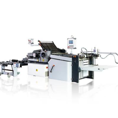 China High Speed Flat Pile Combination Folding Machine 660x1040mm 210m/min for Paper for sale