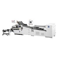 China Continuous Feeding Round Pile Folding Machine 660x1040mm 210m/min for Sensible Paper Production for sale