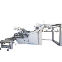 China CP Gantry Pallet Folding Machine offering seamless integration with pallet trucks for fast and folding of printed sheets for sale