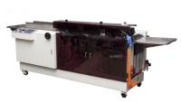 China HXBJ600 Book Block Spine Paper Pasting Machine High Productivity A Wide Range of Application for sale