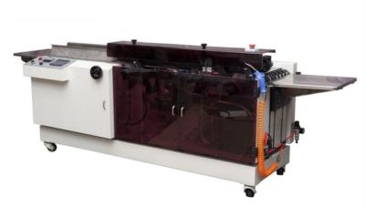 China HXBJ600 Book Block Spine Paper Pasting Machine High Productivity A Wide Range of Application for sale