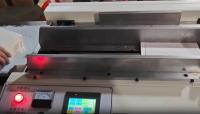 China HXBJ600 Book Block Spine Paper Pasting Machine High Productivity A Wide Range of Application for sale