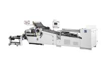 China CP Round Pile Folding Machine suitable for medium large runs featuring nonstop operation and processing of pre folded perforated papers for sale