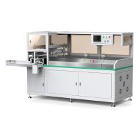 China HX80PKP One Step Card Corner Punching Machine With Automatic Scrap Removal Function for sale