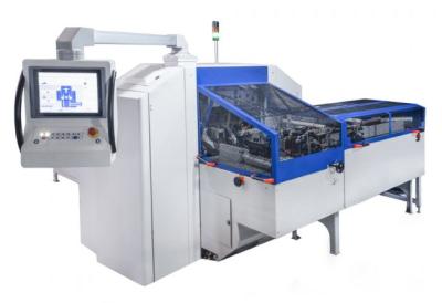 China HX80DH High Speed Three Knife Trimmer Speed Up To 4500 Cuts/Hour Onnected With The Book Block Preparation Line And Perfect Binding Line for sale