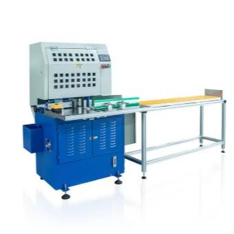 China Auto Double Head Hydraulic Round Corner Cutter Engineered to Deliver Strong Protective Covers and Improve Manufacturing Workflow for sale