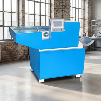 China HX450D Non-stop Feeding Digital Center Board Cutter Hardcover Cardboard Slitting for sale