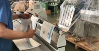 China HX450S Semi Auto Saddle Stitcher 1-up 2-up Dual Production Photoelectric Sensor Control for sale