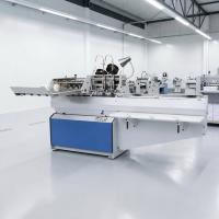 China HX450S Semi Auto Saddle Stitcher Adjustable Speed Auto Signature Feeding Collection for sale
