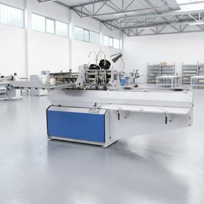 China HX450S Semi Auto Saddle Stitcher Photoelectric Anti Miss Stitch Stitching Head Protection for sale