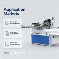 China Automatic Notebook Binding Machine Ensuring Fast Binding Cycles and Minimal Maintenance Requirements for Busy Workplaces for sale
