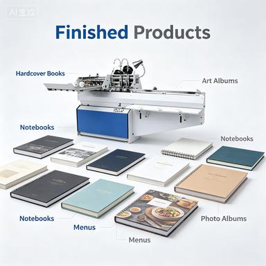 China Durable Notebook Production Machine Engineered for Long Term and Minimal Maintenance in Notebook Manufacturing Facilities for sale