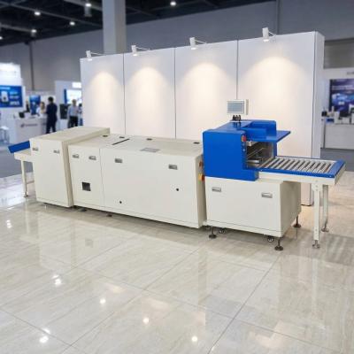 China HX480P Servo Driven Machine With Flat Press And High Precision Trimming Unit for sale