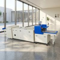 China HX480P Covering Stitching Trimming Machine Three Side Cutter 4000 Books/H for sale