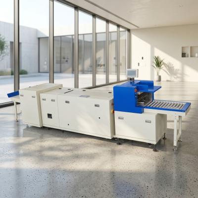 China HX480P Covering Stitching Trimming Machine Three Side Cutter 4000 Books/H for sale