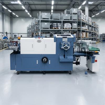 China HX320 Flapping Machine Realizing Front Cutting And Cover Creasing Procedures for sale