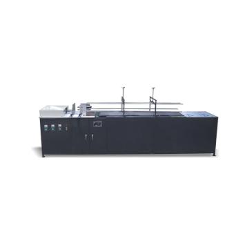 China Semi Auto Book Block Gluer With Cold Roller And Hot Air Drying For Even Glue Application for sale