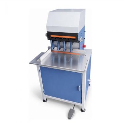 China HXPD280 Four Head Paper Drilling Machine with Adjustable Vertical Stroke and Head Positions for Accurate Paper Drilling for sale