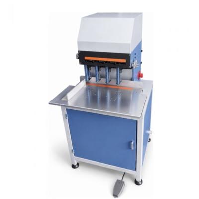 China HXPD280 Four Head Paper Drilling Machine Suitable for Print Shops and Binderies with Adjustable Paper Drilling Capacity for sale