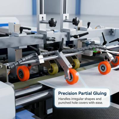 China HX365 Casing In Device Producing Square And Rounded Spines With Automatic Press Forming for sale